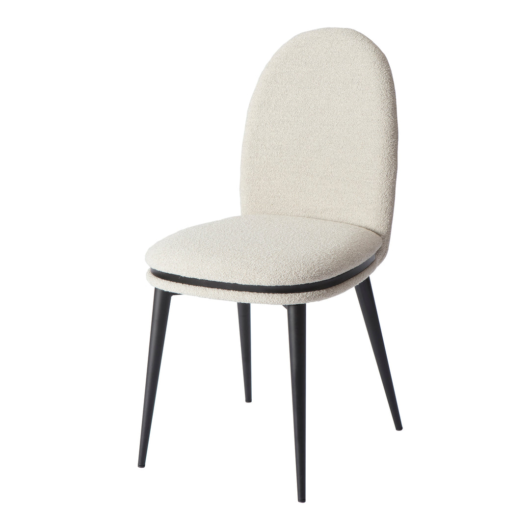 Juno Upholstered Chair - Metal Legs – The Chair Market