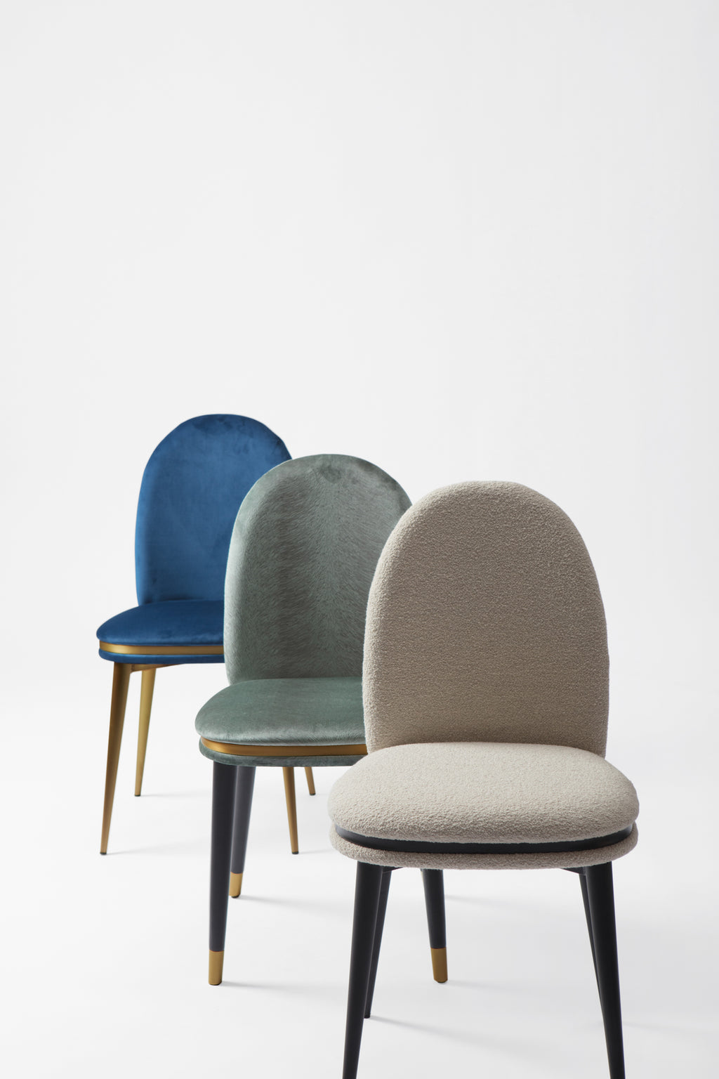 Juno Upholstered Chair - Wood Legs – The Chair Market