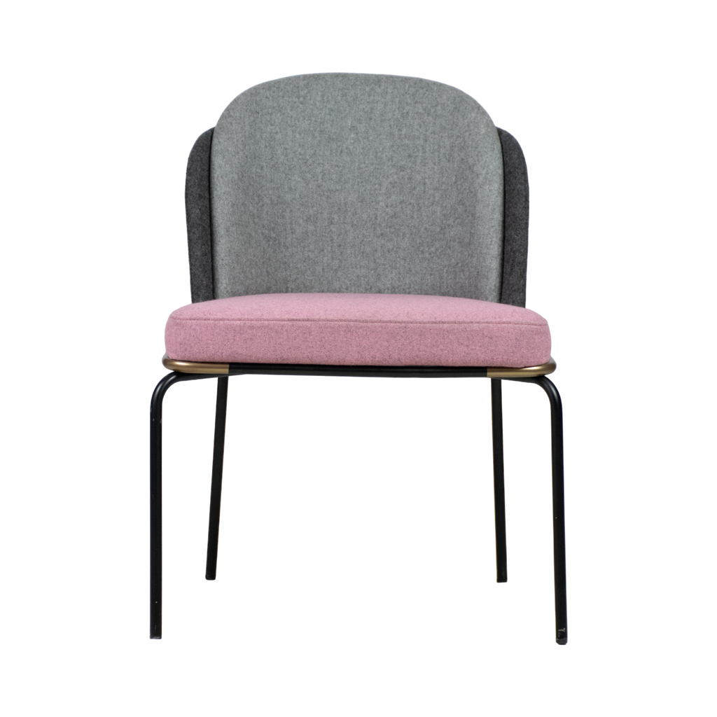 Luca Upholstered Chair - Metal – The Chair Market