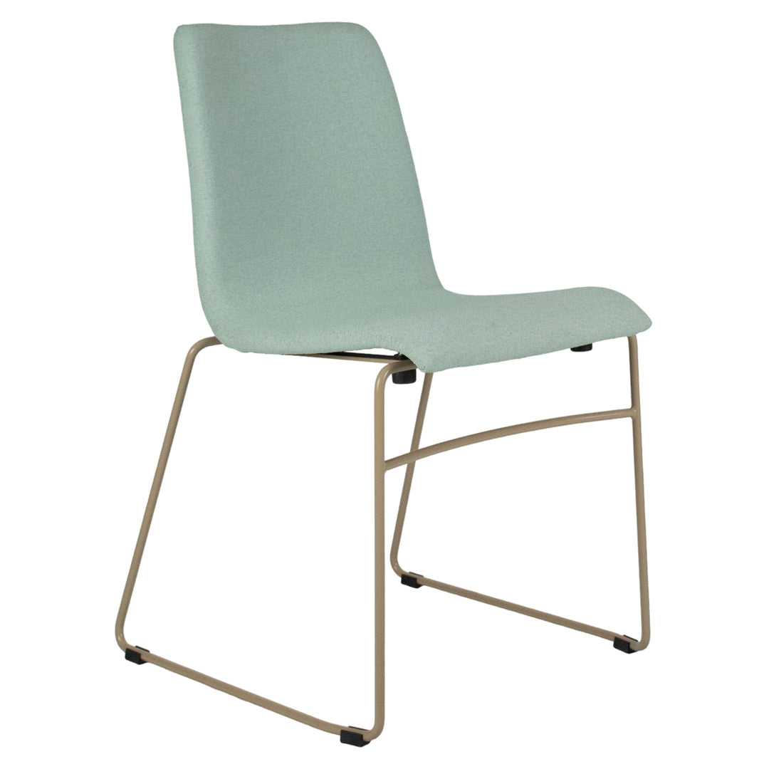 Nora Upholstered Sled Base Chair – The Chair Market