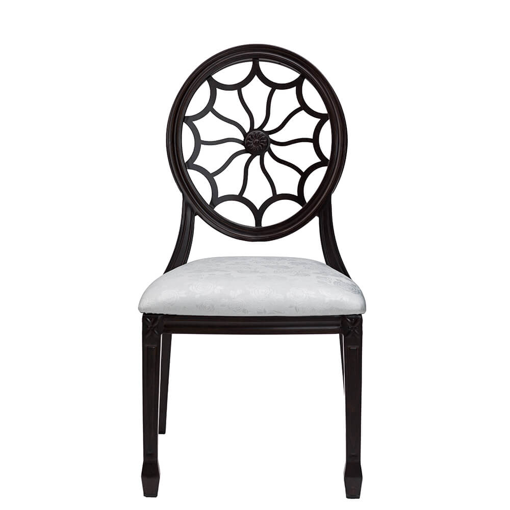 Flora Aluminum Wood Look Stack Chair – The Chair Market